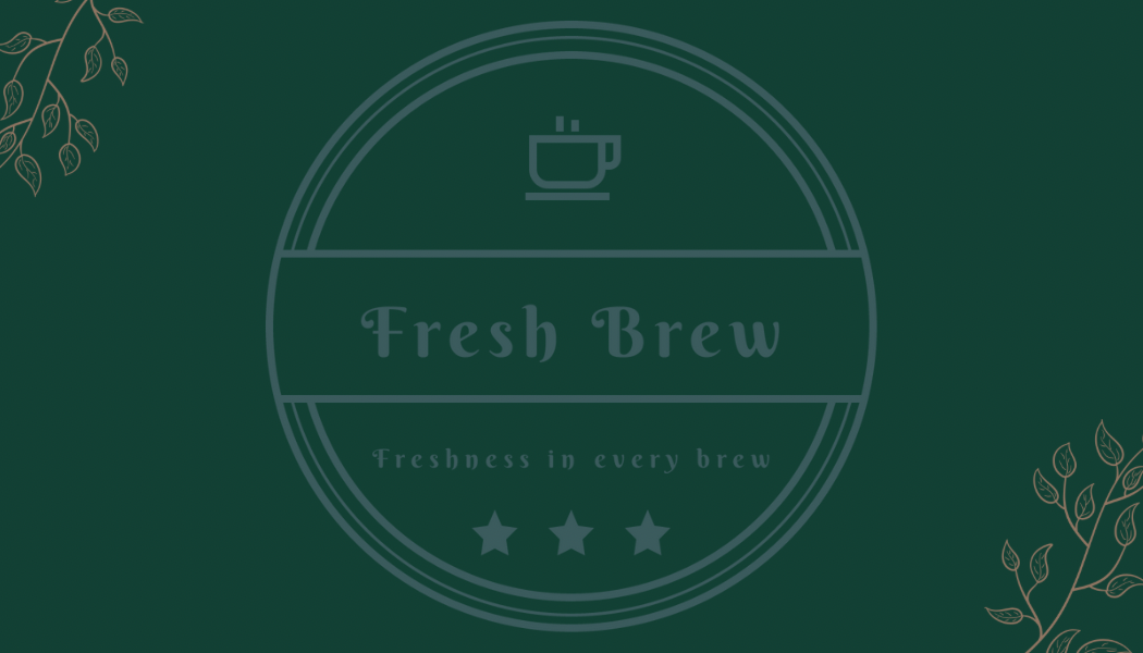 FBC Coffee Club Card (Green Club Card) – Fresh Brew Cafe